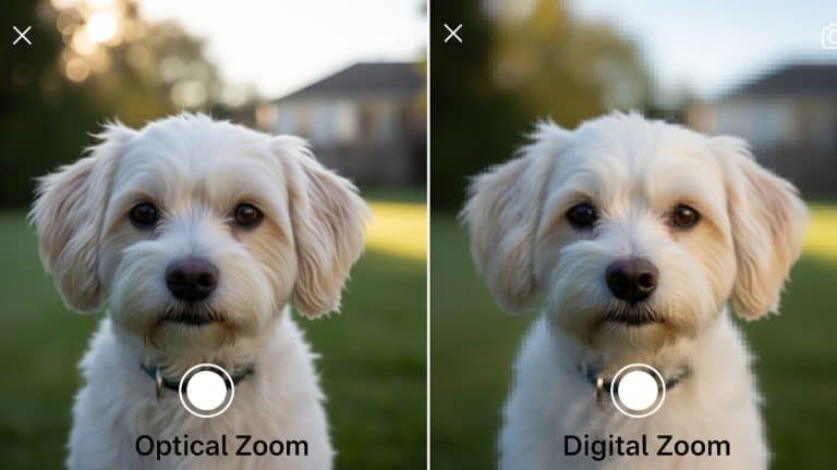 Optical Zoom vs Digital Zoom: Detailed Differences - Devicology
