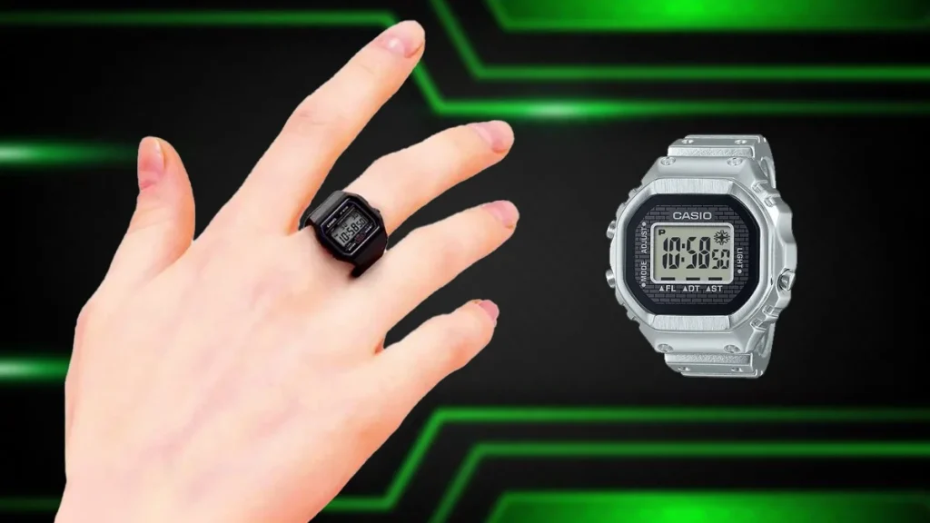 Casio’s Finger-Sized Ring Watch Returned Online - Briefly